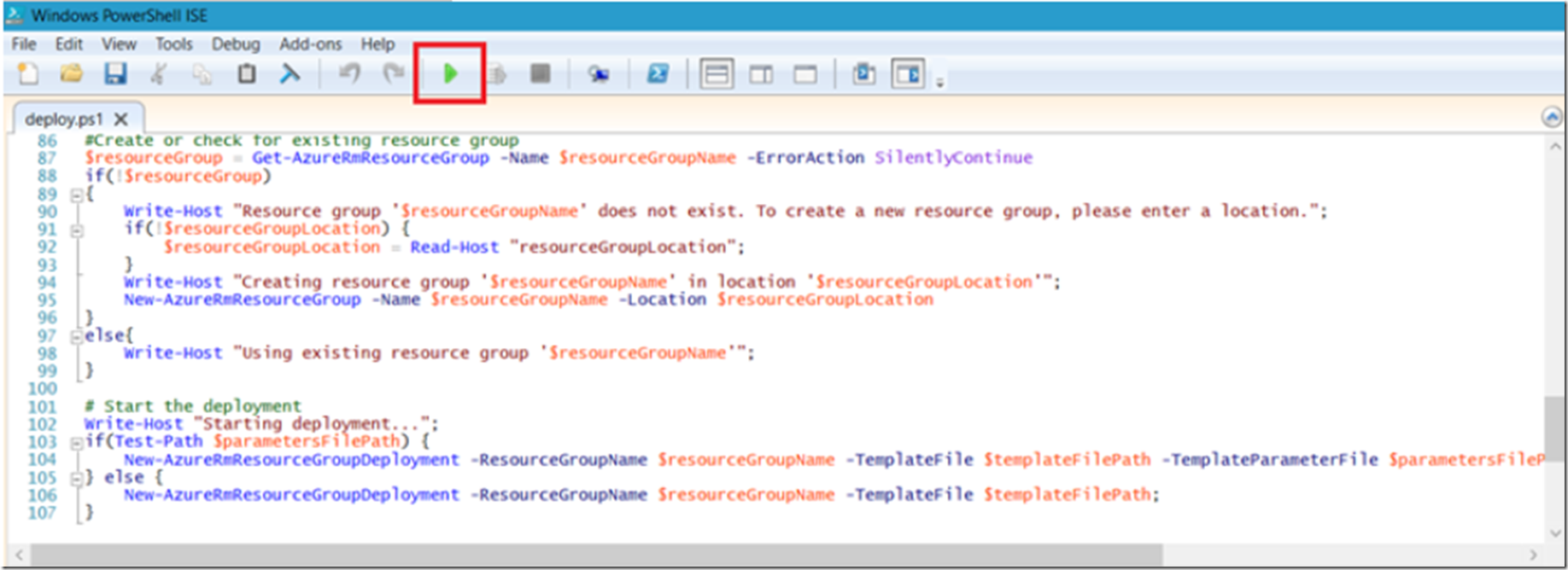 How To Deploy To Azure Using An Arm Template With Powershell The Best C Programmer In The