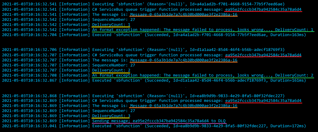 Service Bus Triggered Azure Function Autocomplete False Duplicates The Best C Programmer In