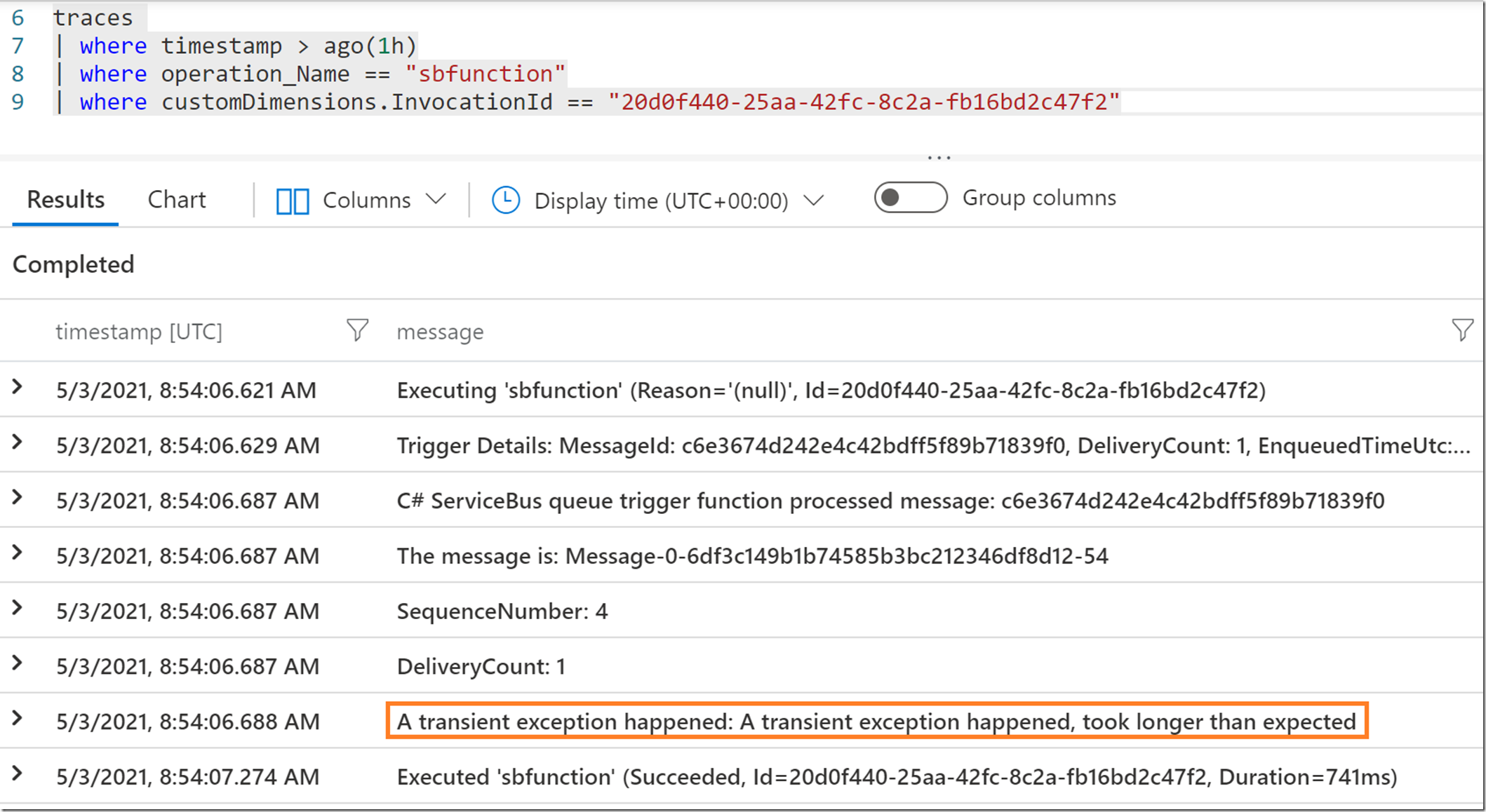 Service Bus Triggered Azure Function Autocomplete False Duplicates The Best C Programmer In