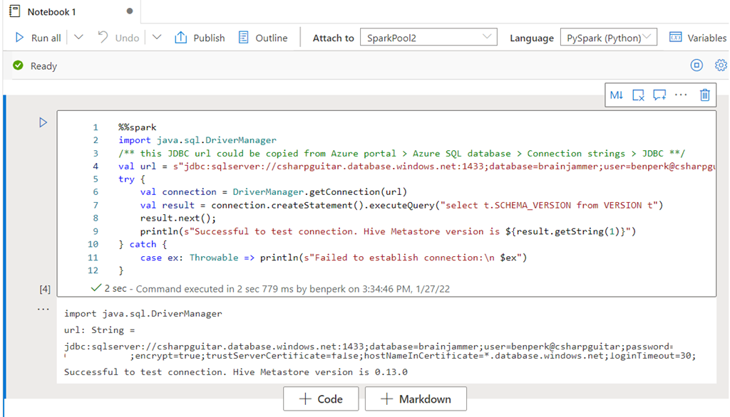 Use external Hive Metastore for Synapse Spark Pool | The Best C# ... Use external Hive Metastore for Synapse Spark Pool | The Best C# ...